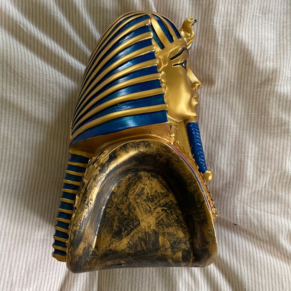 Art | Ebros Large Cobra And Nemes Mask Of Pharaoh Egyptian King Tut ...